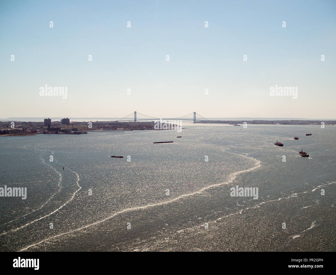 Verrazano Narrows Bridge High Resolution Stock Photography and Images ...