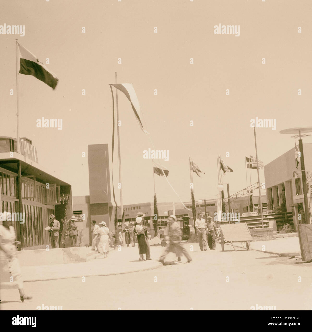Levant fair, 1934, Tel Aviv. 1934, Israel, Tel Aviv Stock Photo - Alamy