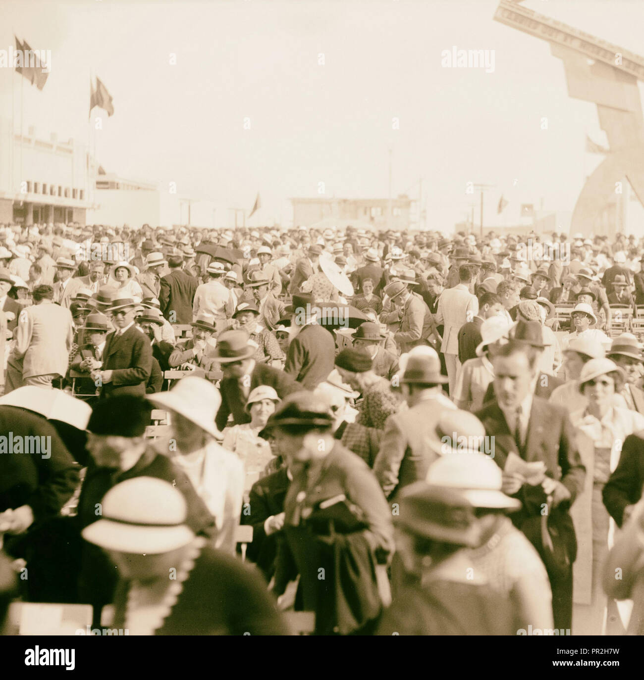 Levant fair, 1934, Tel Aviv. 1934, Israel, Tel Aviv Stock Photo - Alamy