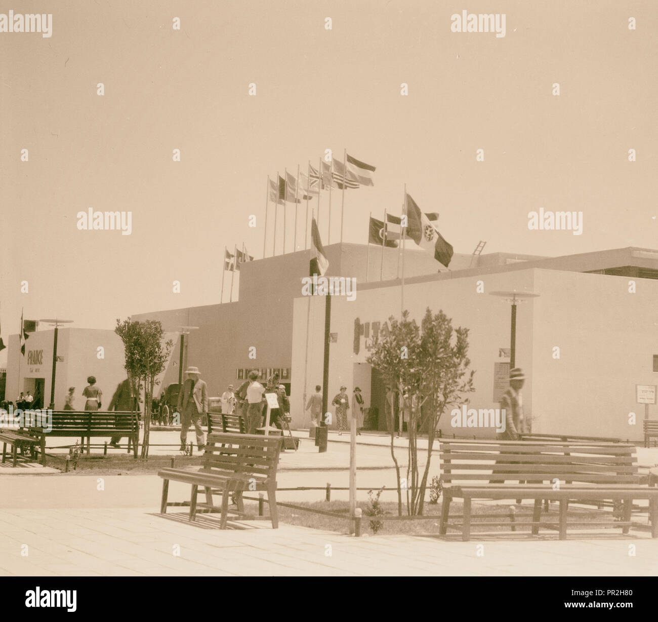 Levant fair, 1934, Tel Aviv. 1934, Israel, Tel Aviv Stock Photo - Alamy