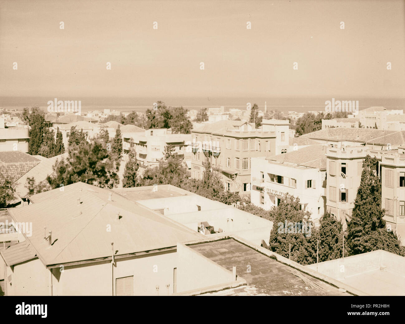 Tel Aviv. 1920, Israel, Tel Aviv Stock Photo - Alamy