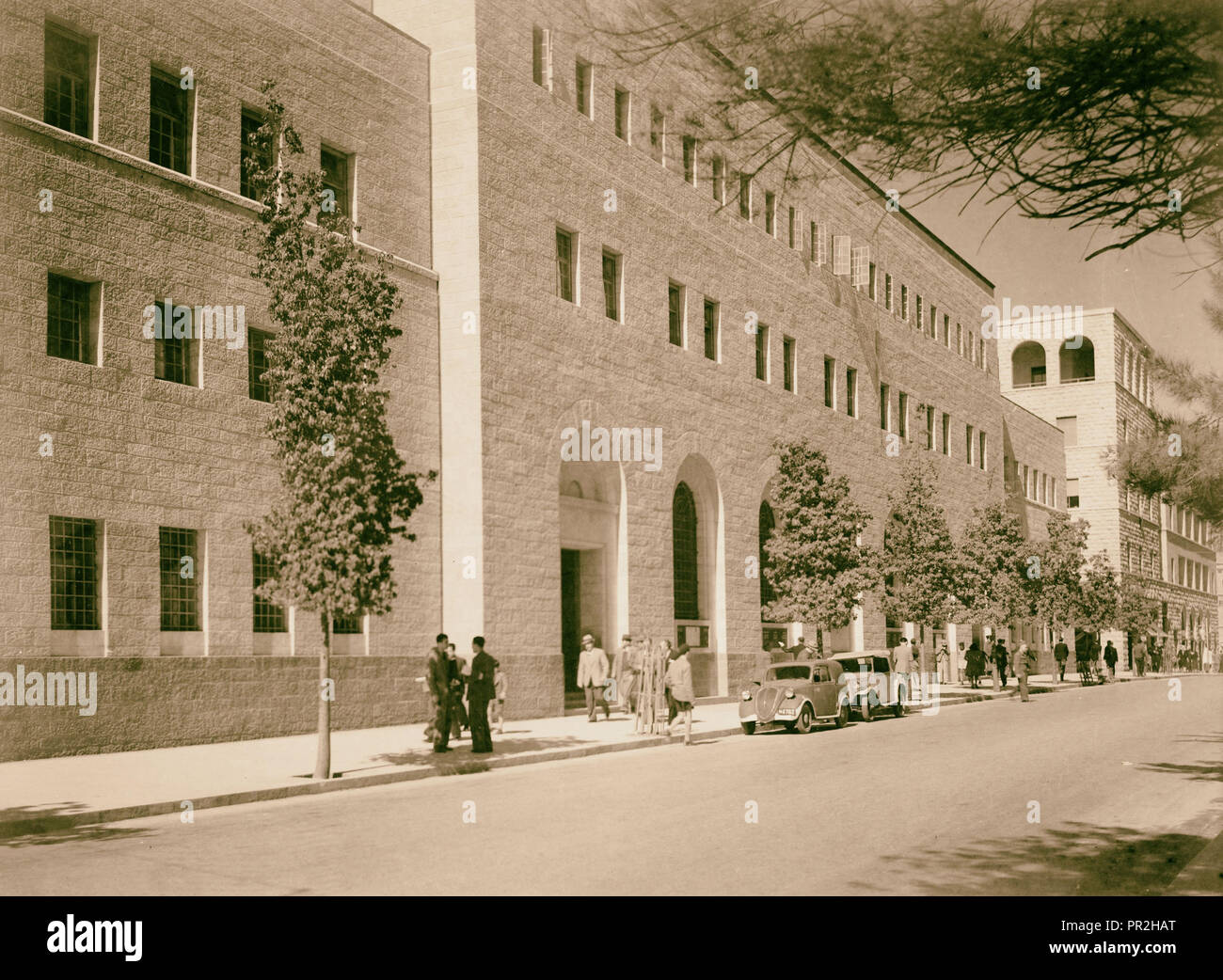 Jerusalem, new city 1920, Israel Stock Photo - Alamy