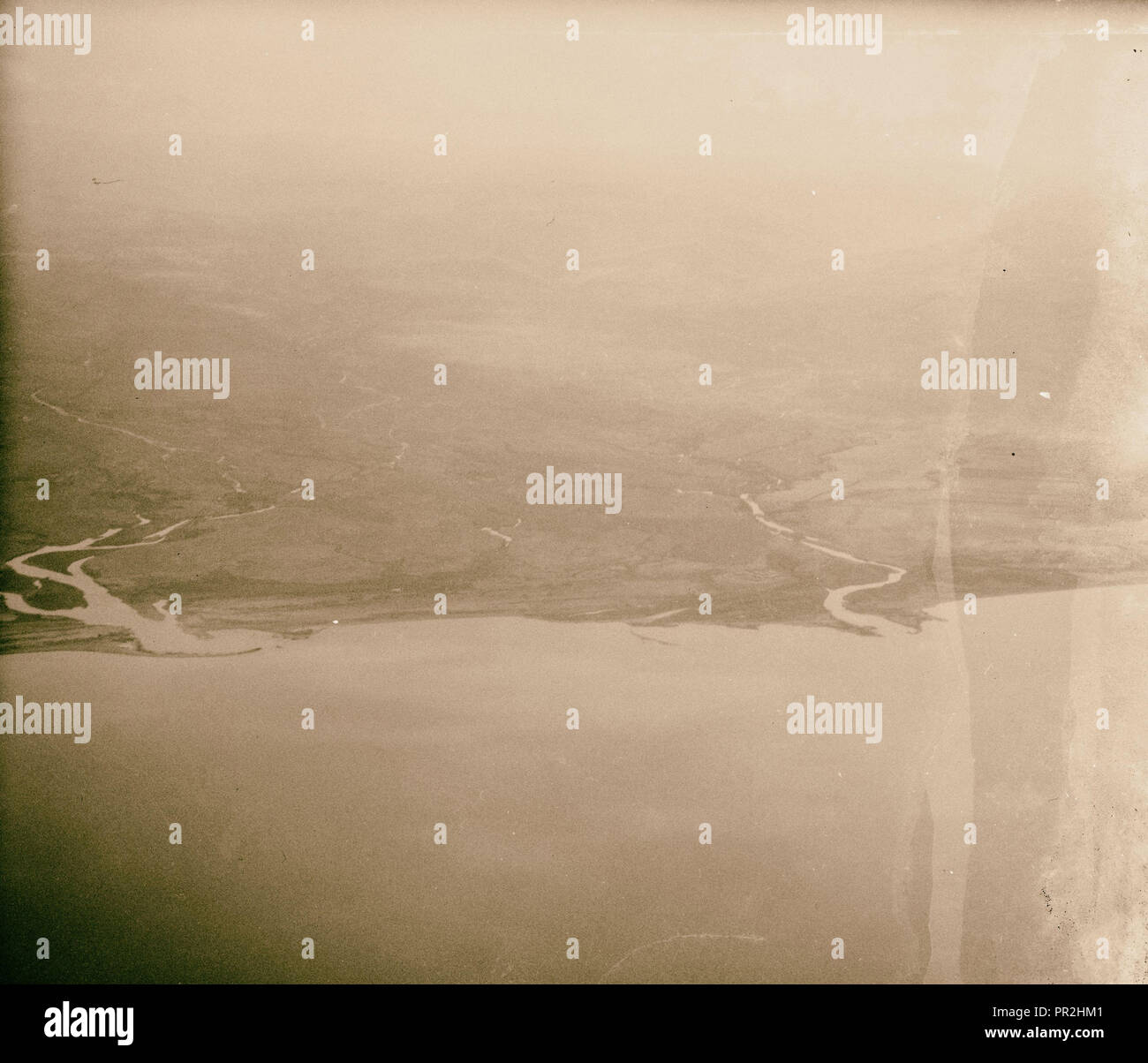 Aerial photos, Sea of Galilee & Jerus. [i.e., Jerusalem], Jordan R. [i ...
