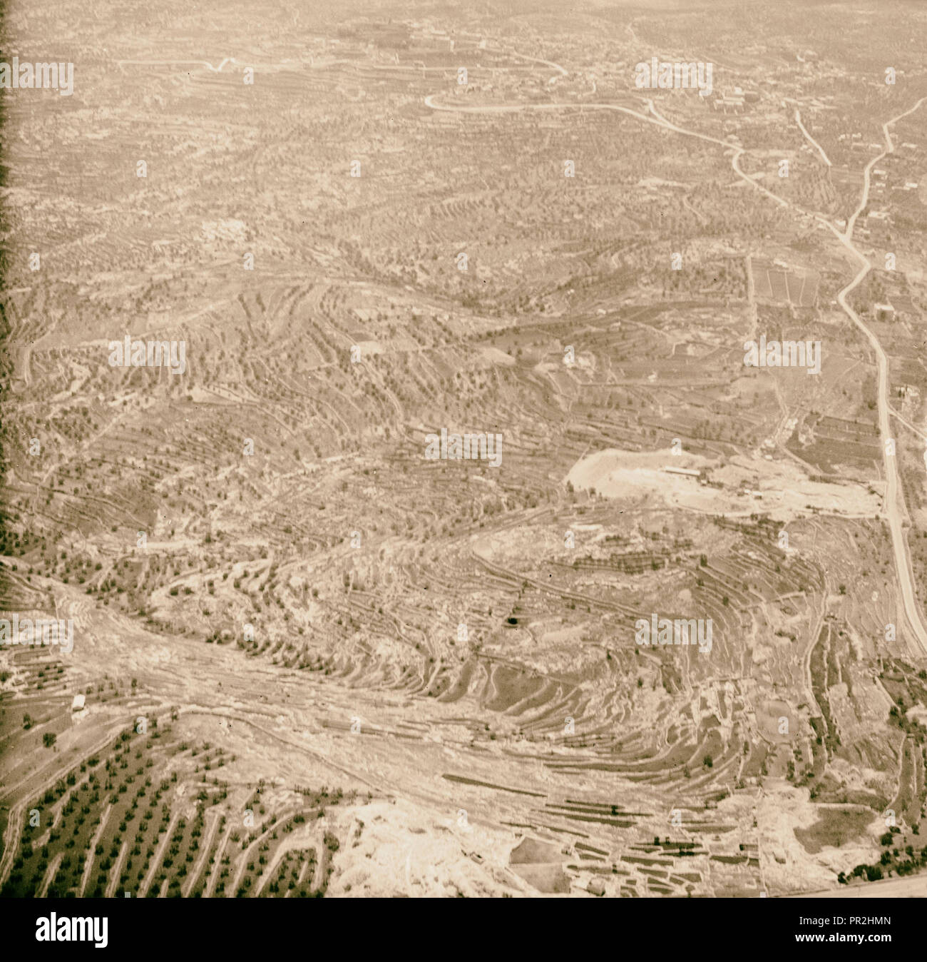 Aerial photos, Sea of Galilee & Jerus. [i.e., Jerusalem], Jordan R. [i ...