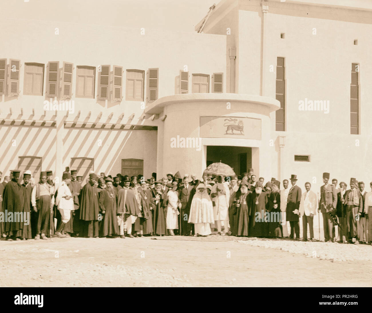 Queen of Abyssinia, Sept. 26, 1933. Photograph shows Empress Menen ...