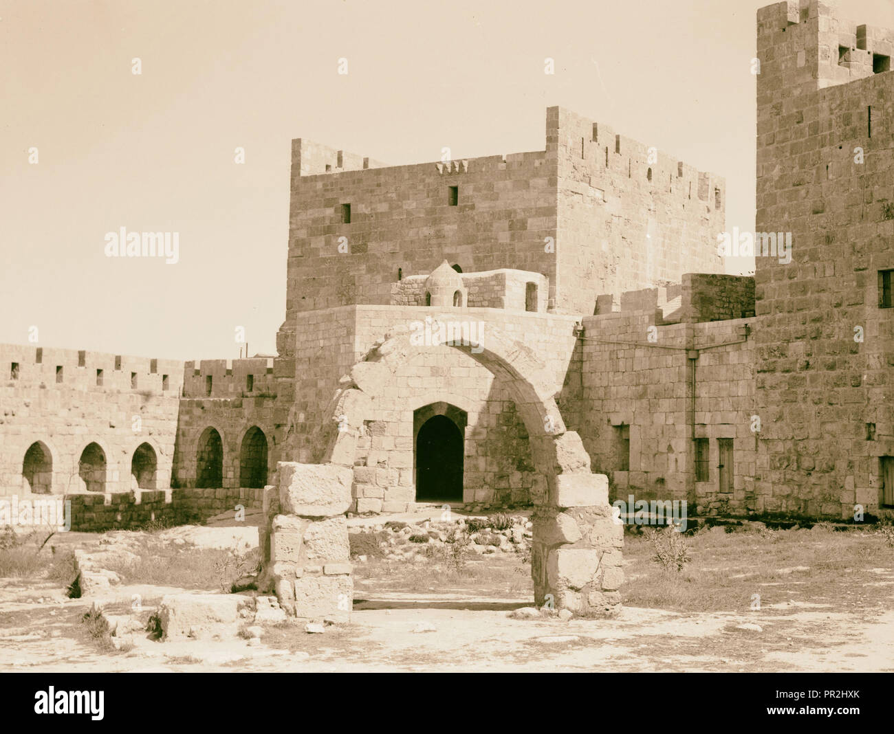 Citadel of David. 1925, Jerusalem, Israel Stock Photo - Alamy