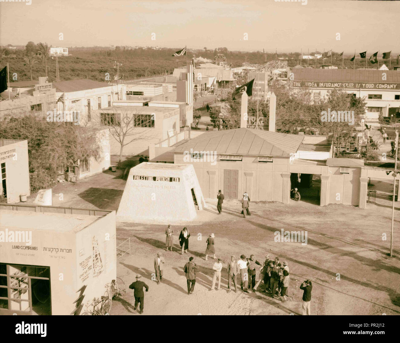 Tel Aviv. The Levant fair in 1932. 1932, Israel, Tel Aviv Stock Photo - Alamy