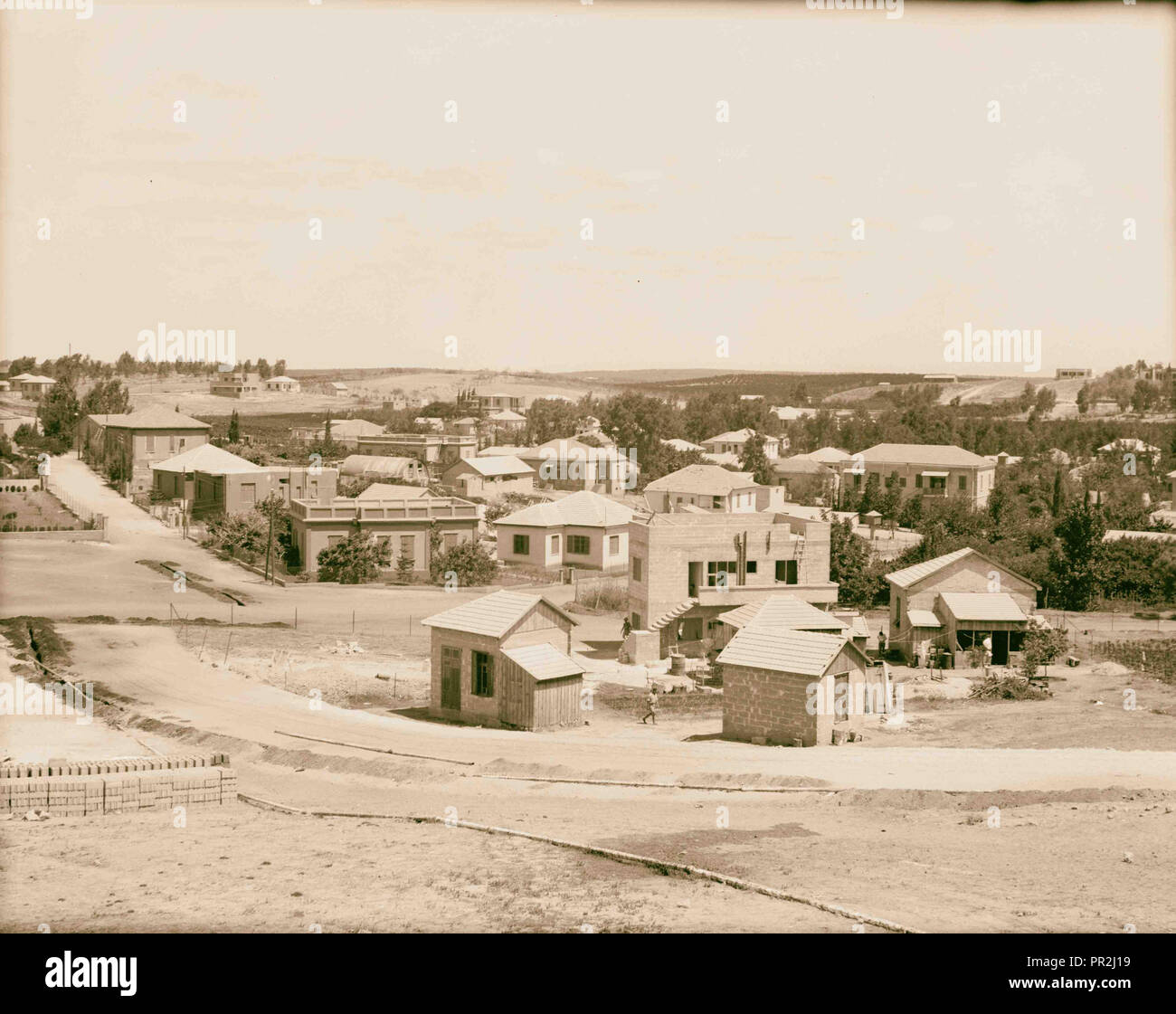 Zionist colonies on Sharon. Rehoboth. A center of orange culture and ...