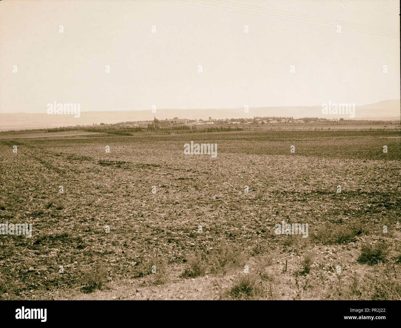 Nahalal. Girls' Agricultural Training School. Distant view from ...