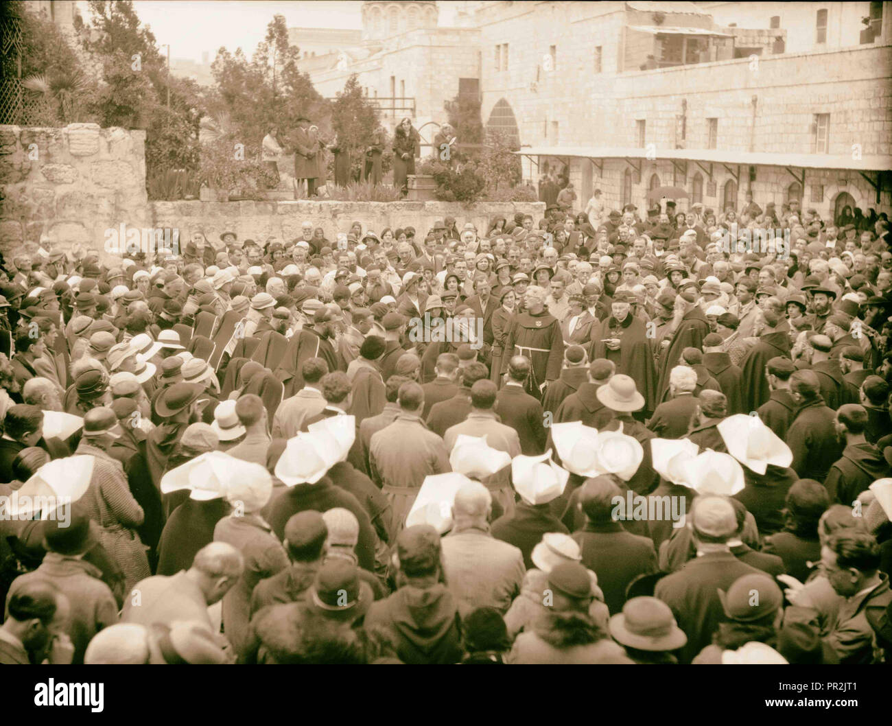 Centennial Easter celebrations. Holy Year. The Holy Friday Via Dolorosa ...