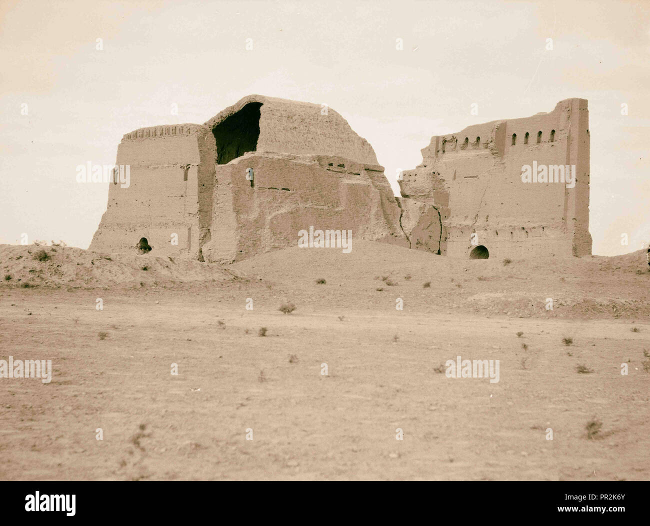 Iraq. Arch of Ctesiphon. 'The wonder arch of the east.' From the S. A ...