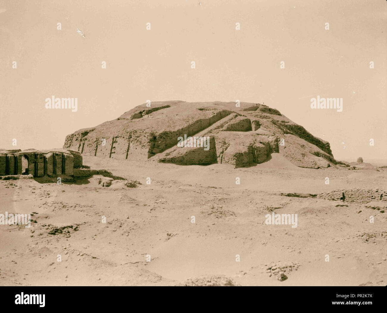 Iraq. Ur. (So called of the Chaldees). The ziggurat from the S.E. 1932 ...