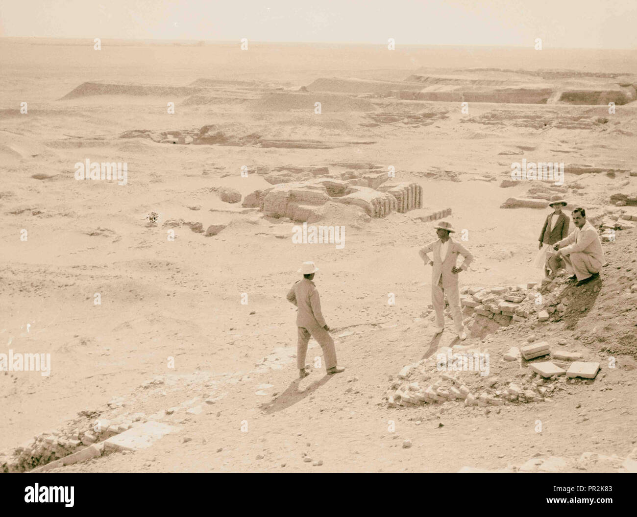 Iraq. Ur. (So called of the Chaldees). From the top of the ziggurat ...