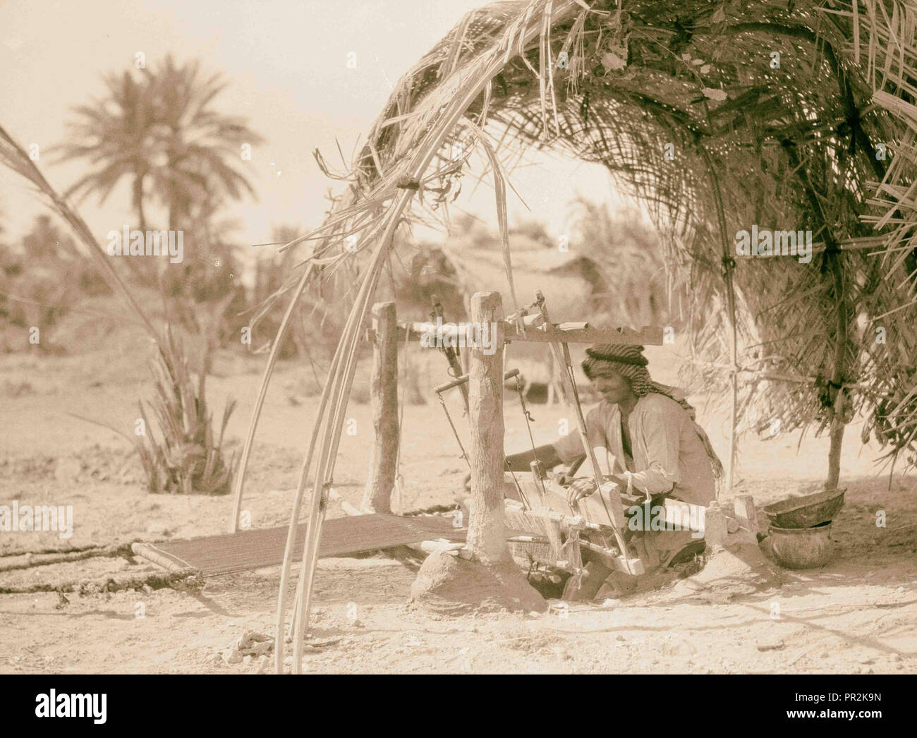 Iraq. Kifl. Native Moslem [i.e., Muslim] village with a Jewish shrine ...