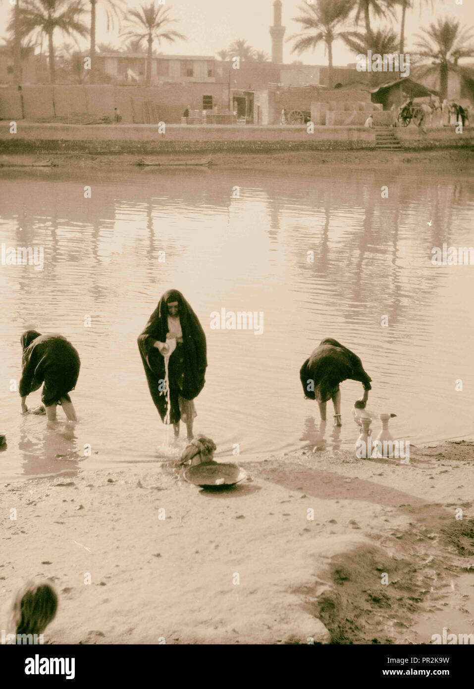 Iraq. Kufa. (On the banks of the Euphrates). Once an important Moslem ...