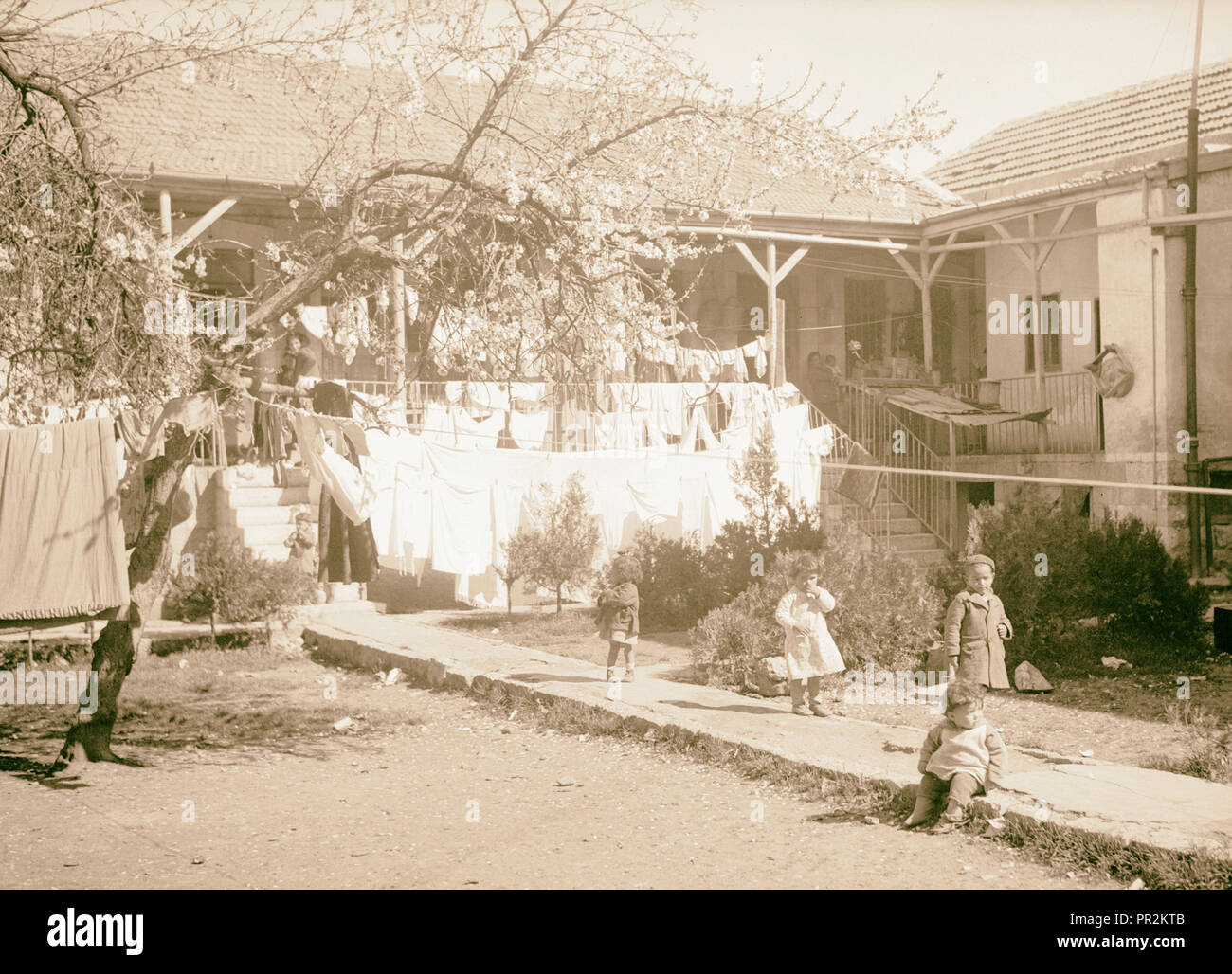 Jewish homes in tenement bldg., Bokhara, Bukhara Quarter. Photograph ...
