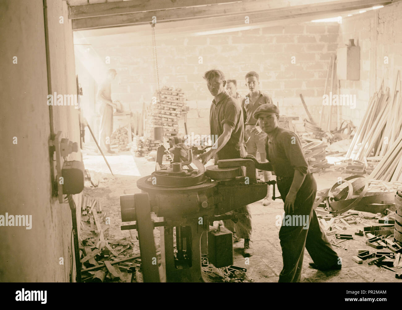 Jewish factories in Palestine on Plain of Sharon & along the coast to ...