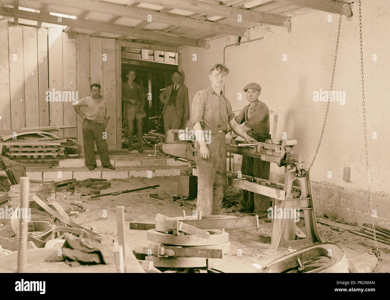 Jewish factories in Palestine on Plain of Sharon & along the coast to ...