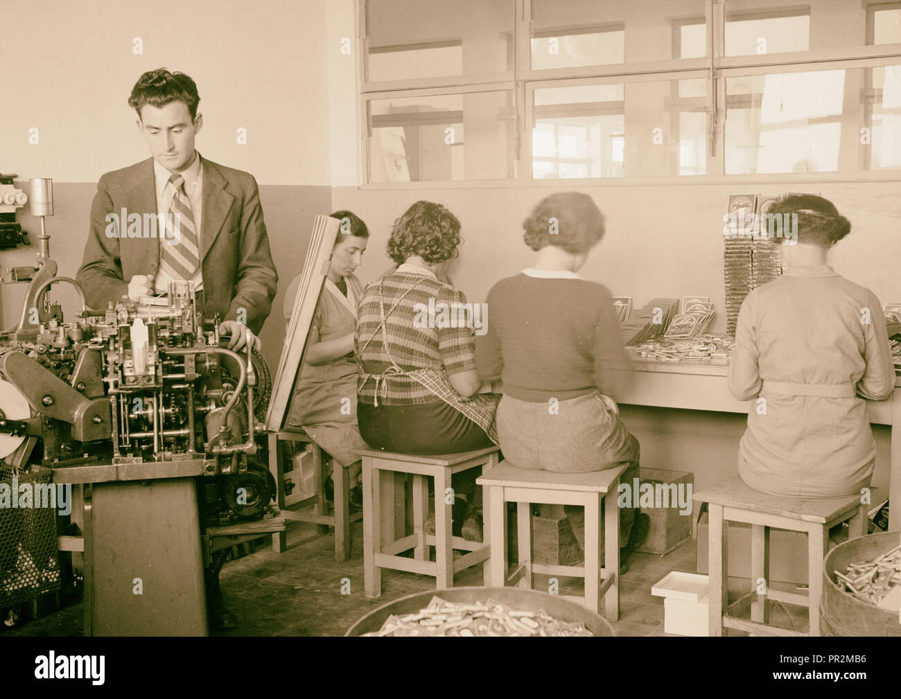 Jewish factories in Palestine on Plain of Sharon & along the coast to ...