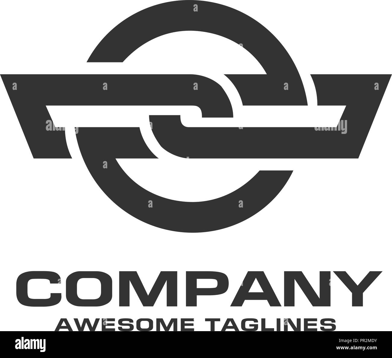 circle technology lines connect idea logo ,connection and business logo ...