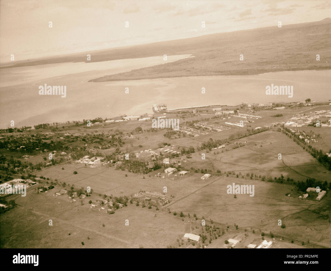 Kenya Colony. Kisumu. Air view. Just before landing. 1936, Kenya ...