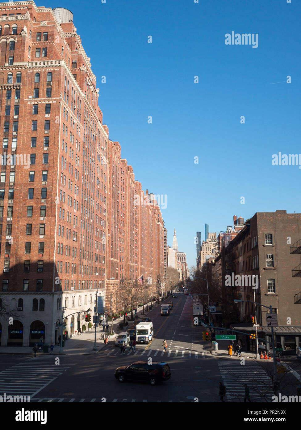 New york manhattan high line winter hi-res stock photography and images ...