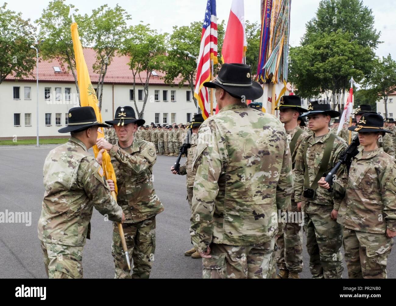 Lt. Col. Steven Gventer, former commander of Battle Group Poland and ...