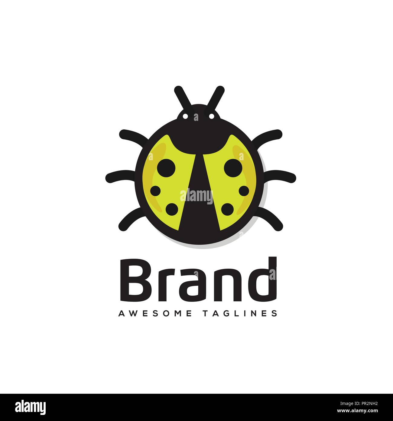 Ladybird logo hi-res stock photography and images - Alamy