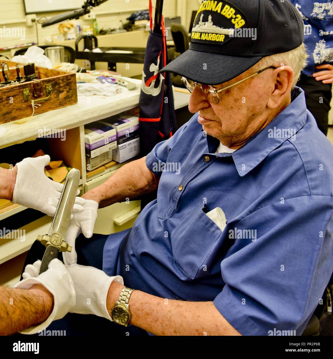 Naval History and Heritage Command Director Admiral Samuel Cox and ...