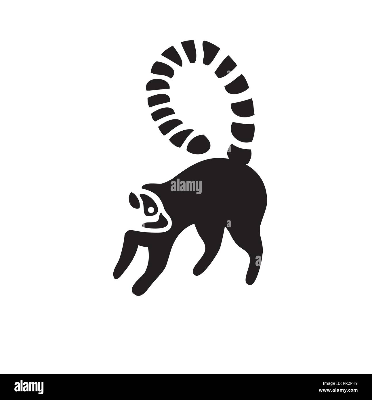 Lemur zoo sign Stock Vector Images - Alamy