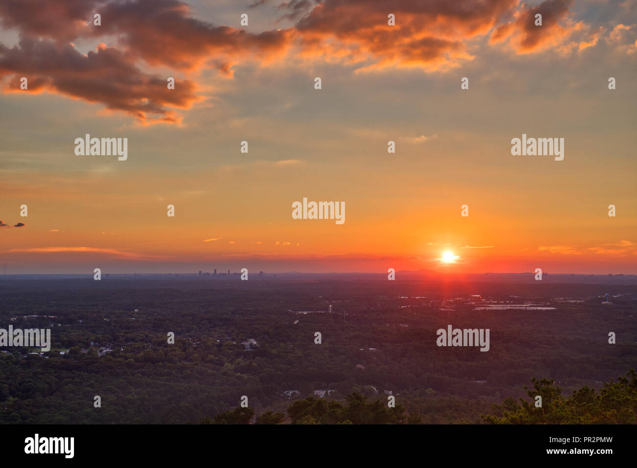 Beautiful sunset pink orange hi-res stock photography and images - Alamy