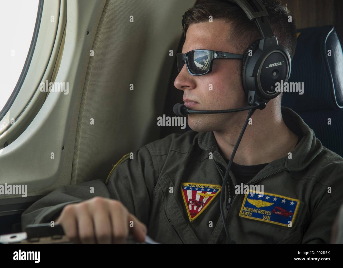 U.S. Navy Petty Officer 2nd Class Morgan Reeves, Naval Air Facility ...