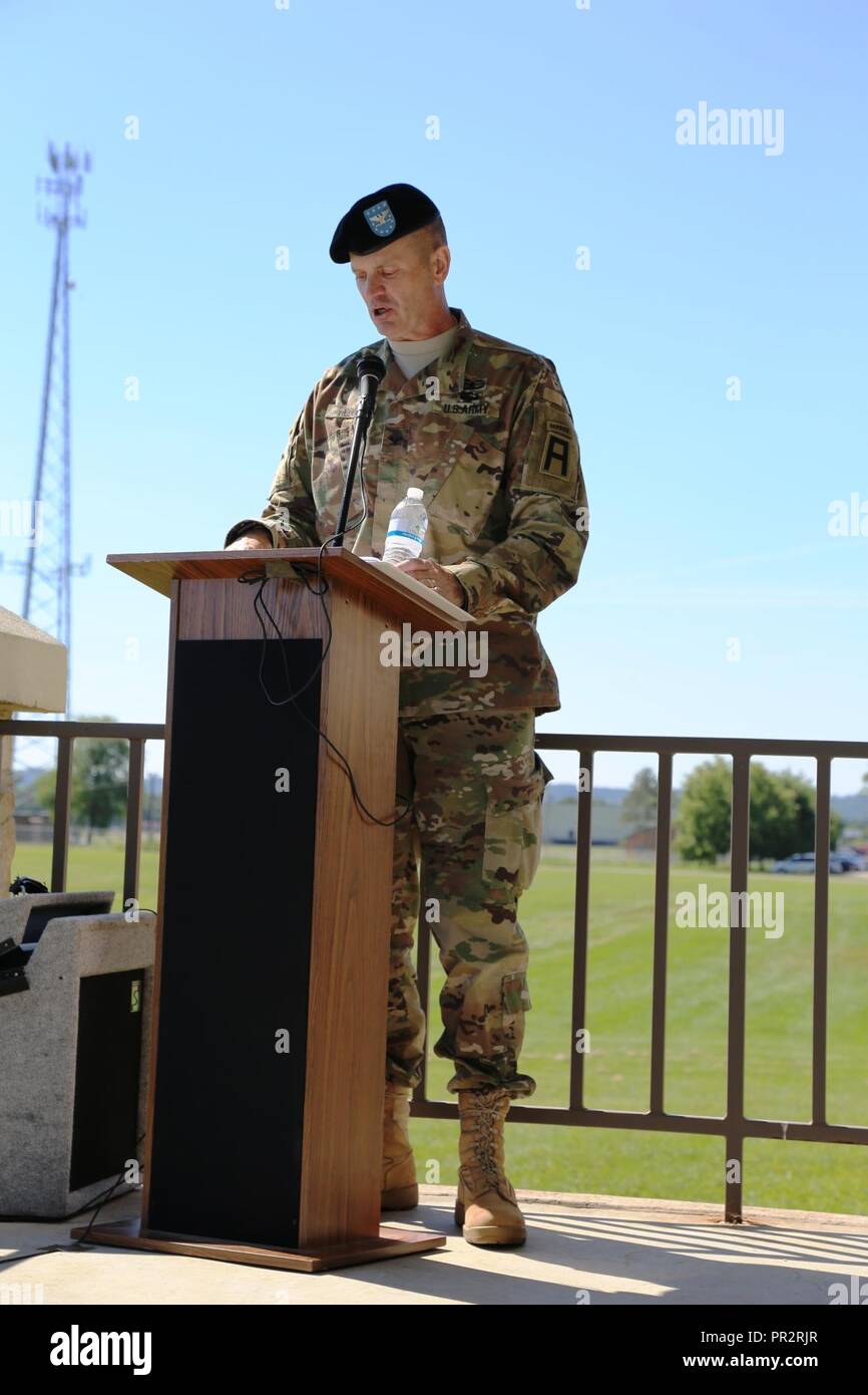 Col. John R. Cook, former commander of the 181st Multi-Functional ...