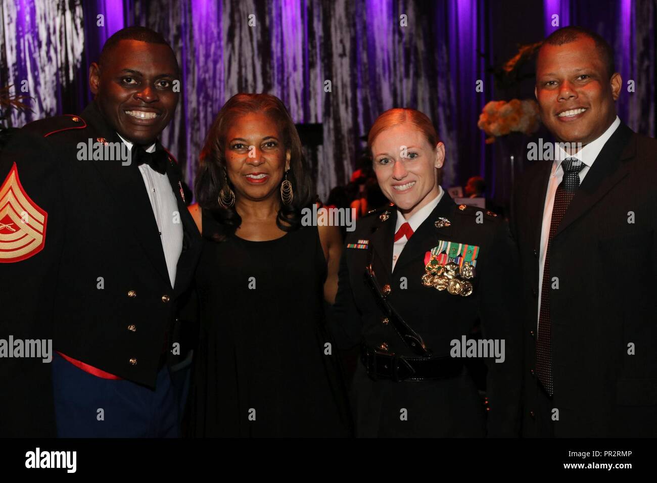 Master Sgt. Damian Cason, Dr. Eve Hall, Maj. Nicole Bastian and Venton ...