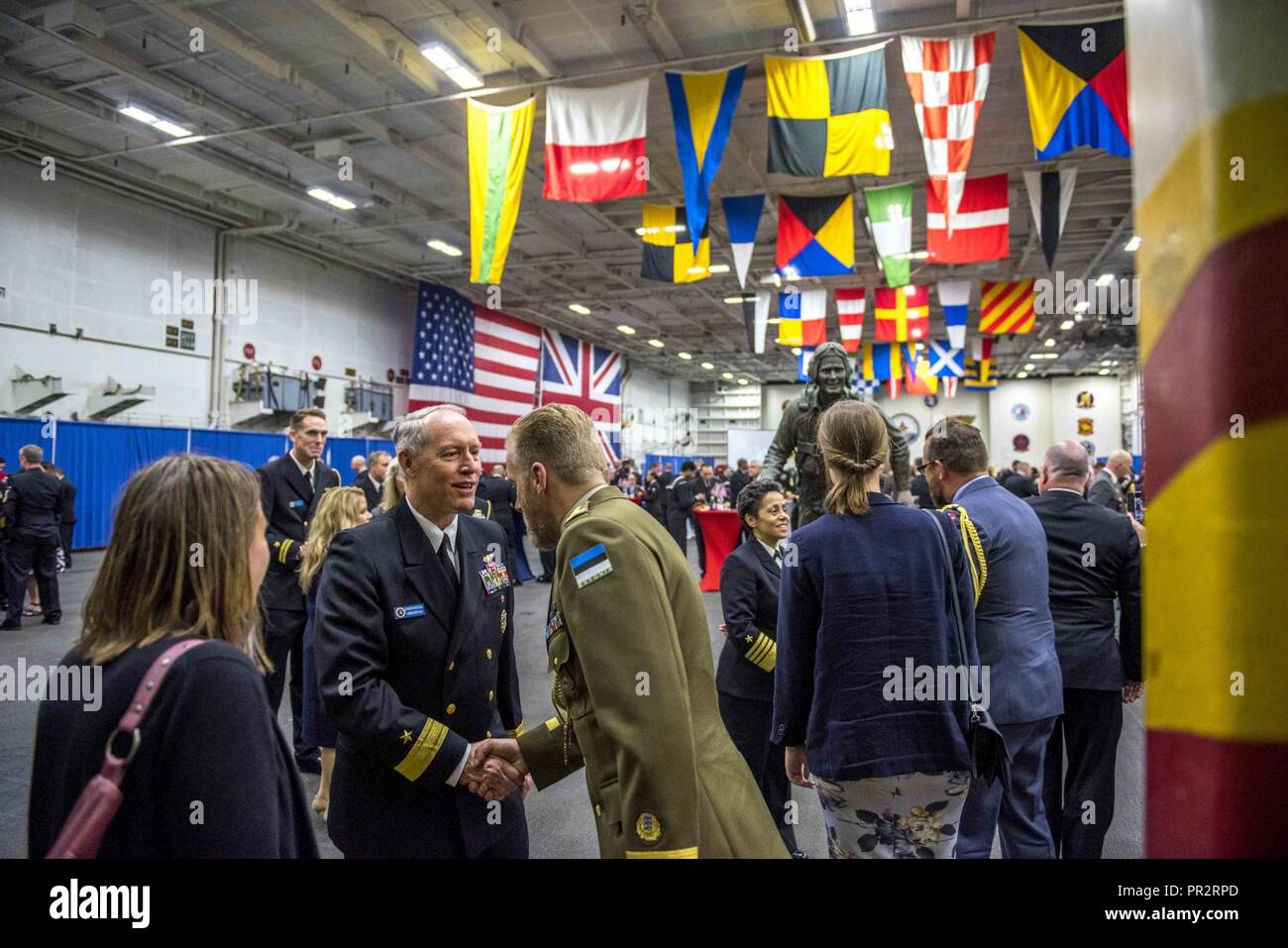 PORTSMOUTH, England (July 27, 2017) Rear Adm. Kenneth Whitesell ...
