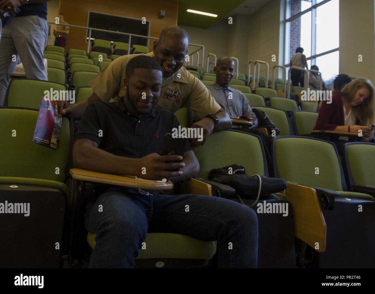 Captain Derrick Oliver, the director of Marine Corps Food Service ...