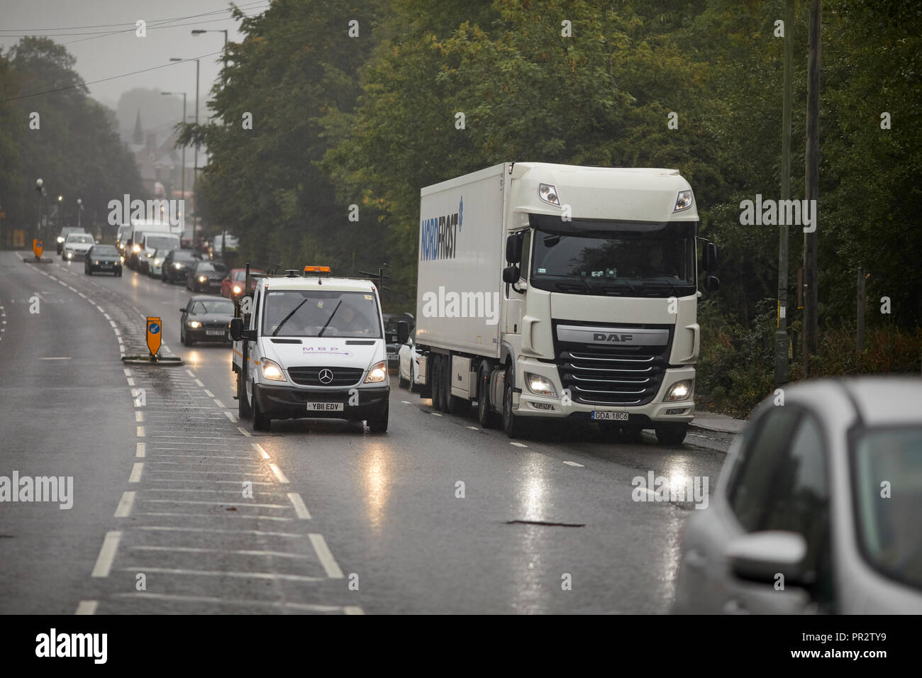 Traffic on mottram moor hi-res stock photography and images - Alamy