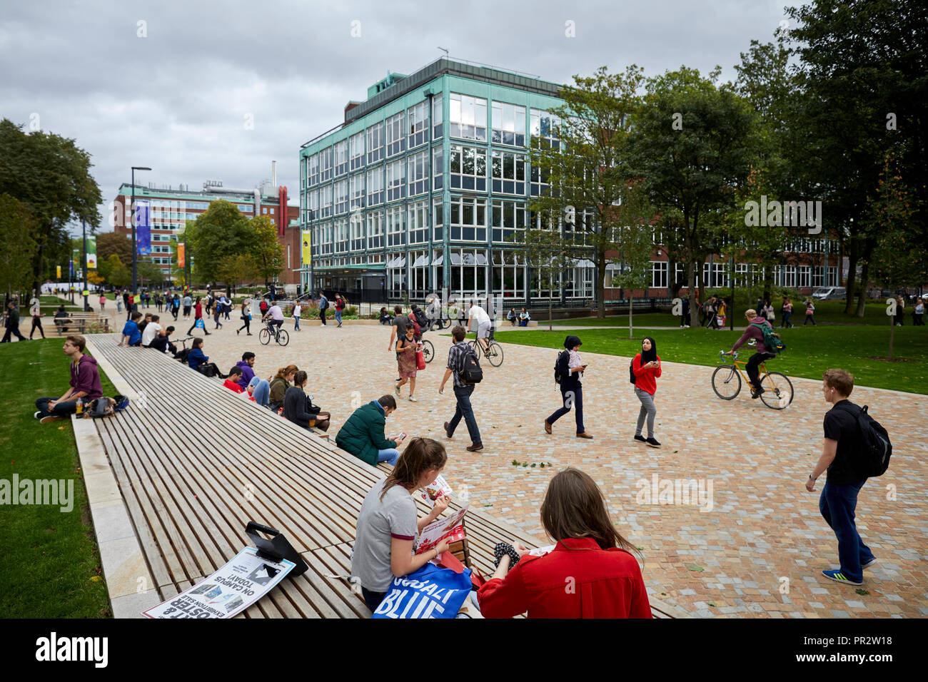Manchester University Brunswick Street transformed from a road to a ...