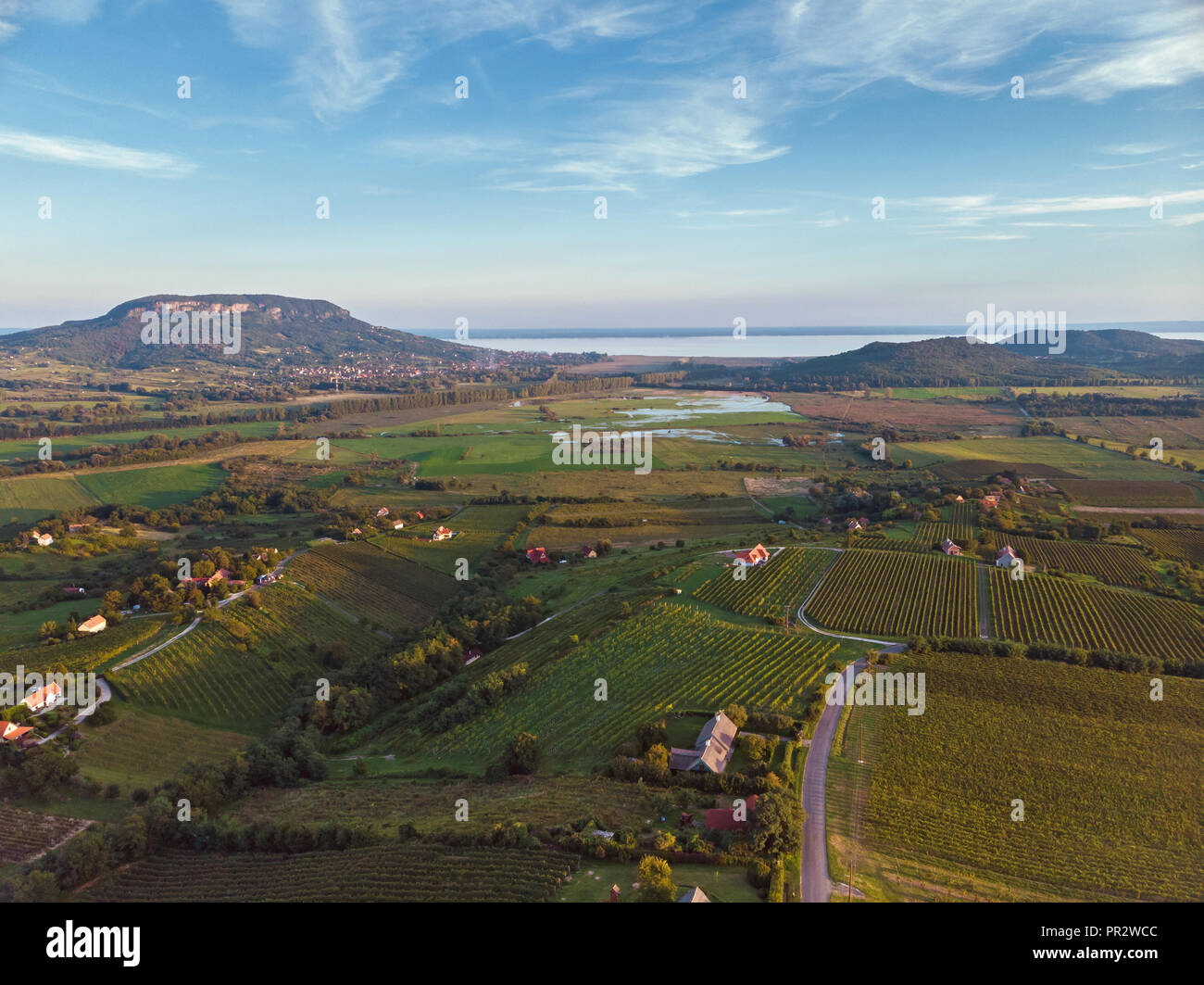 Aerial farmland landscape nature hi-res stock photography and images ...