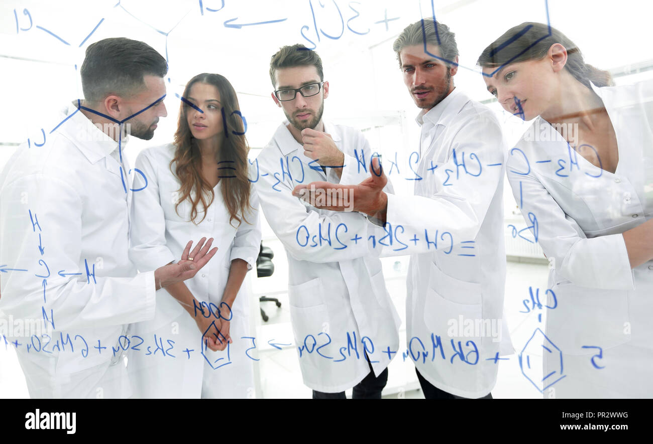 group of laboratory employees Stock Photo - Alamy