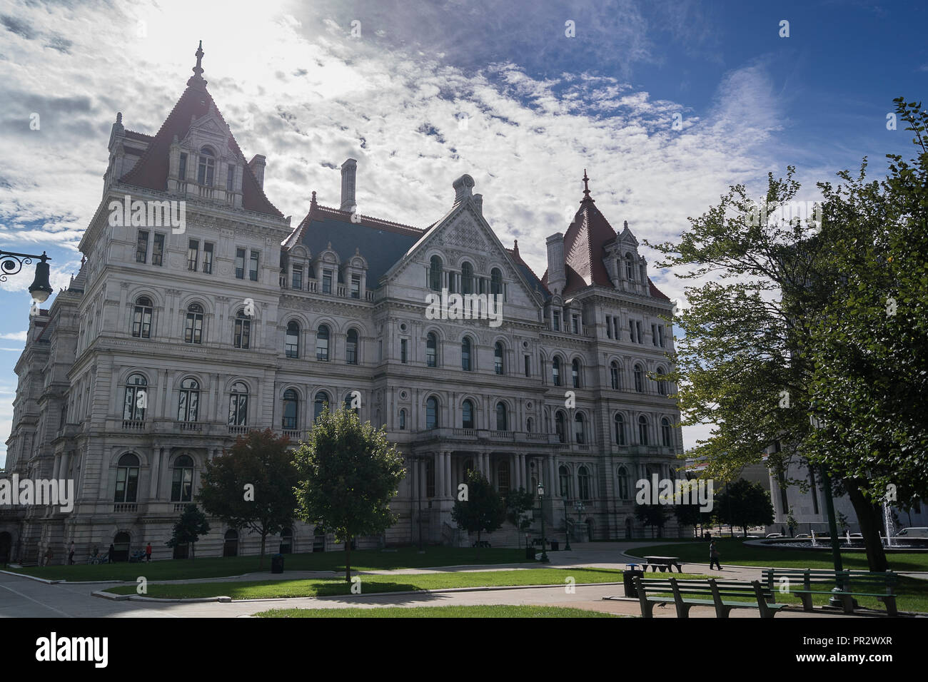State capitol building statehouse albany hi-res stock photography and ...