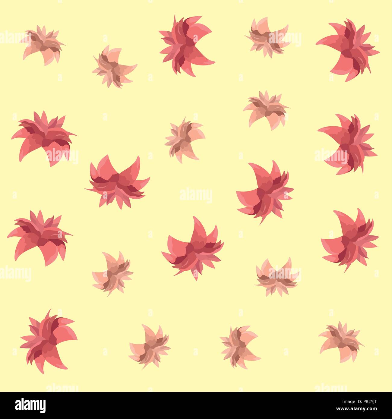 flowers floral nature foliage pattern vector illustration Stock Vector ...
