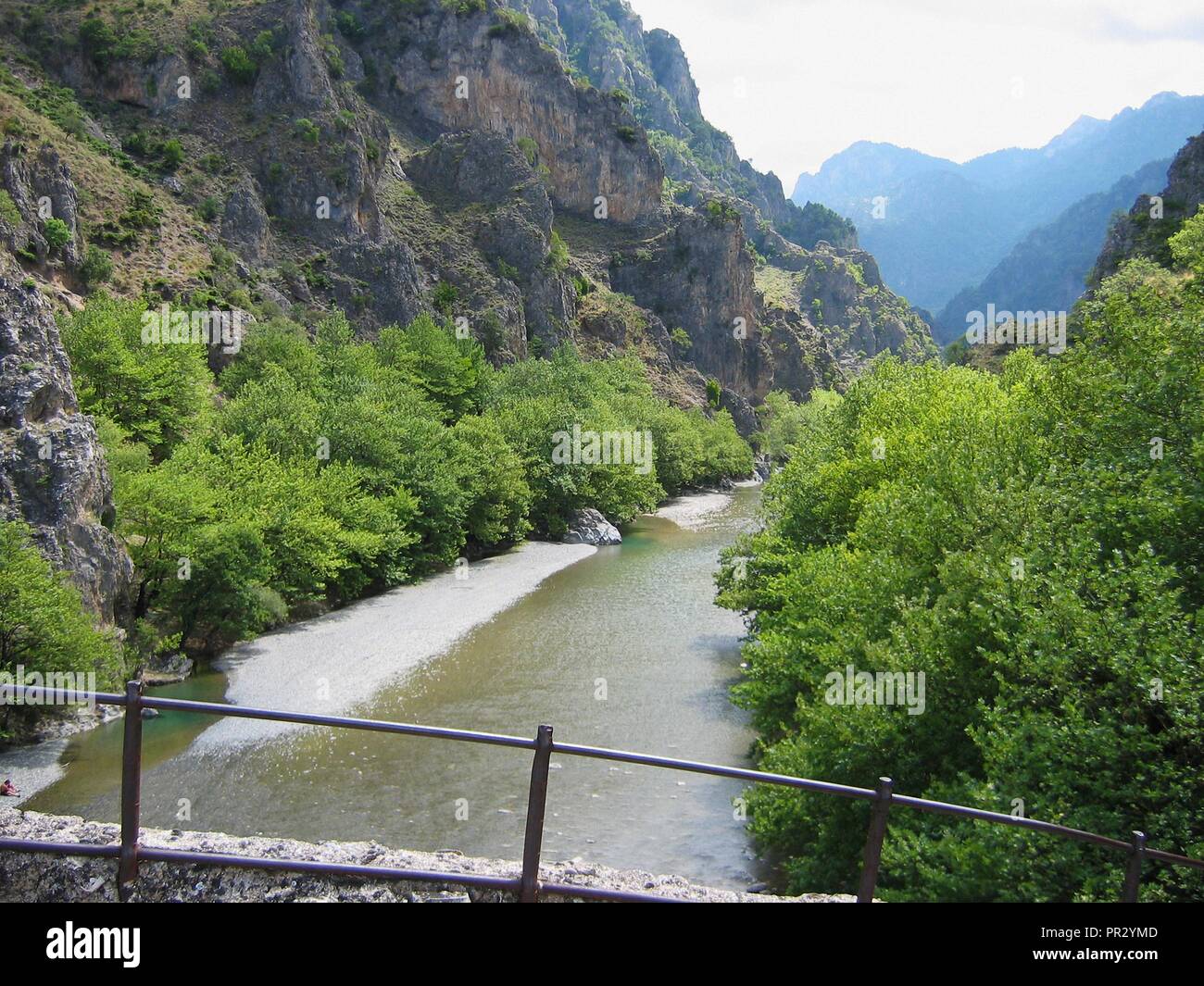 The famous stone bridge of Konitsa Epirus region Greece Stock Photo - Alamy