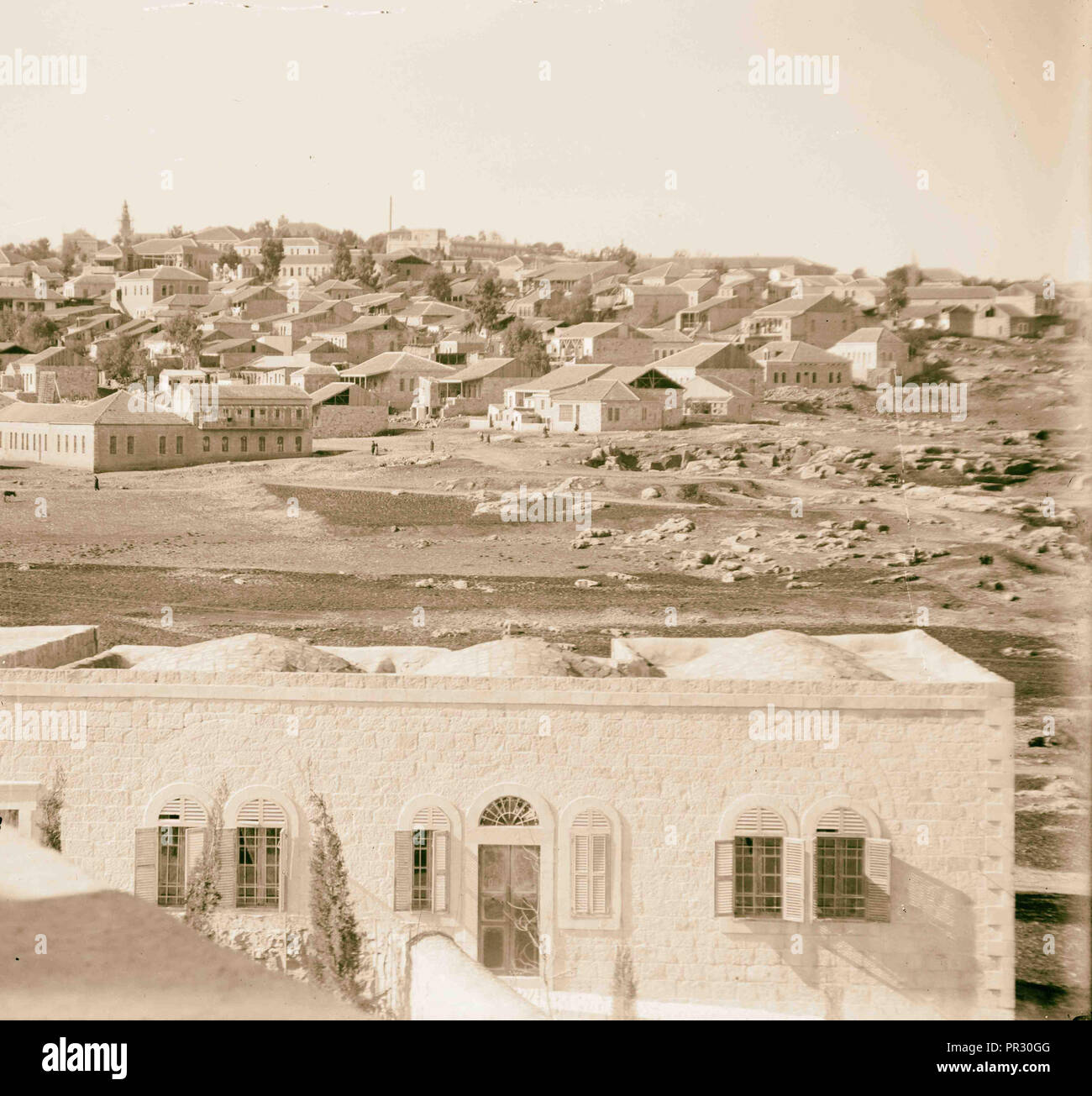 Buildings 1898, Jerusalem, Israel Stock Photo - Alamy