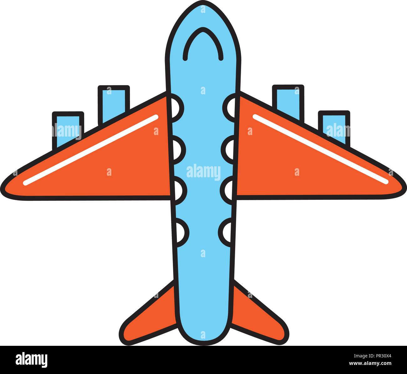 Airplane load Stock Vector Images - Alamy