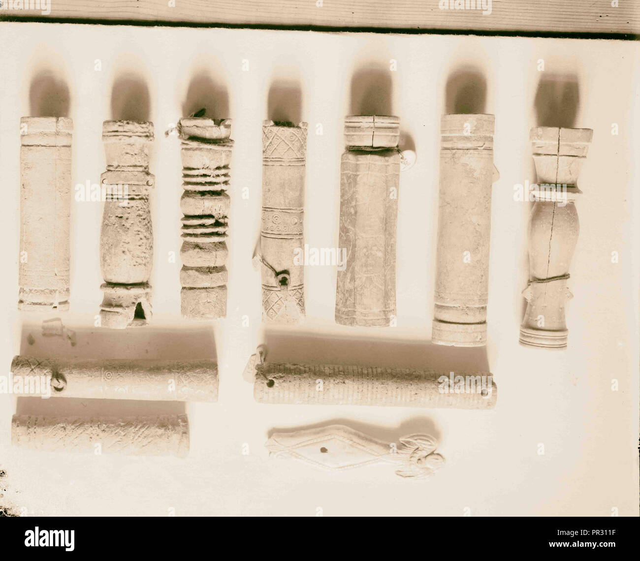 Carved objects from a museum? 1898, Middle East, Israel and/or ...
