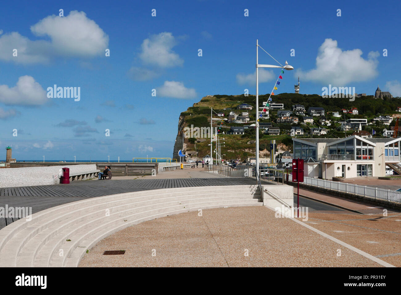Fecamp pebble beach, Seine-Maritime, Normandy, France, Europe Stock ...