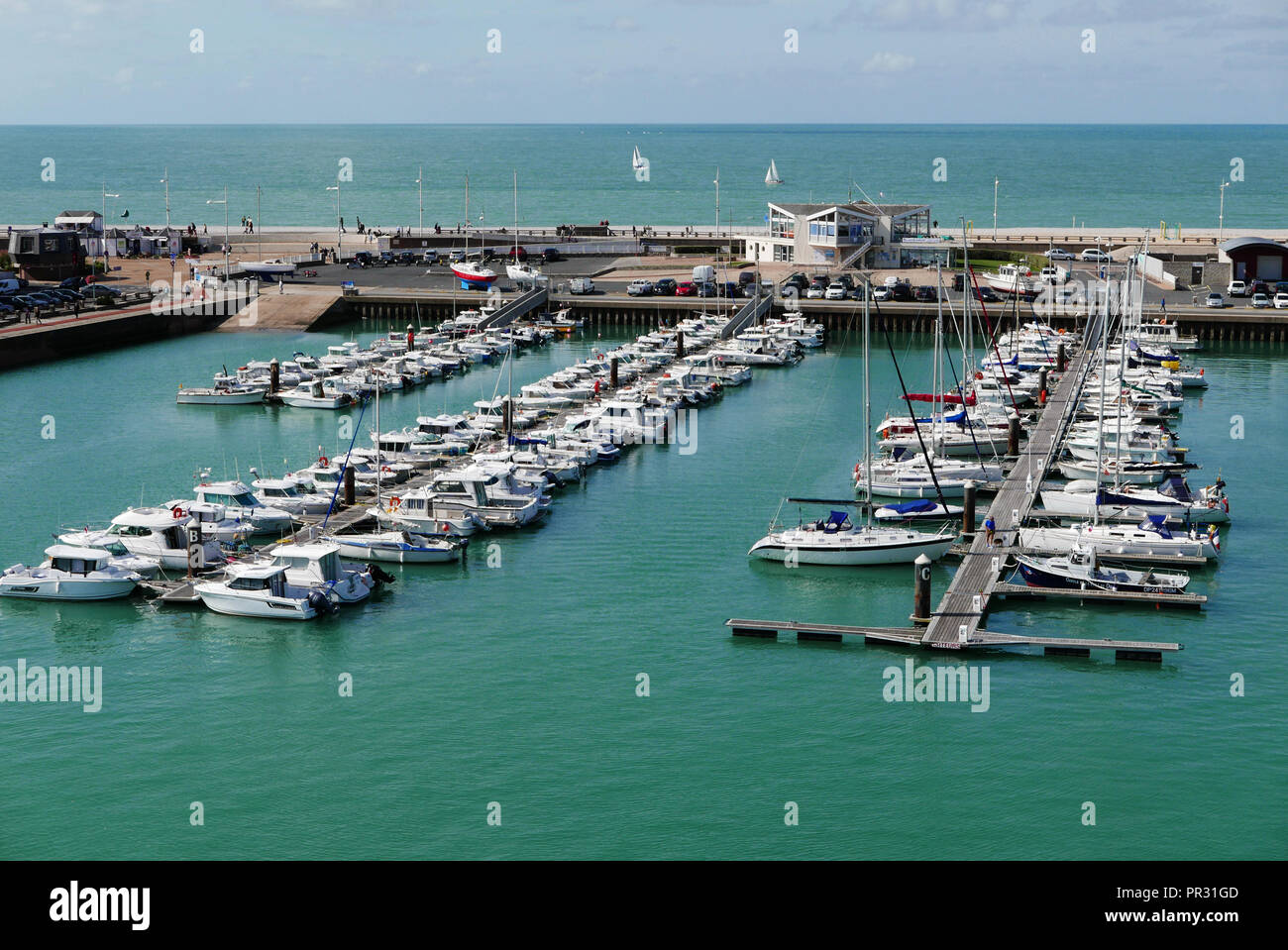 Fecamp harbour, Seine-Maritime, Normandy, France, Europe Stock Photo ...