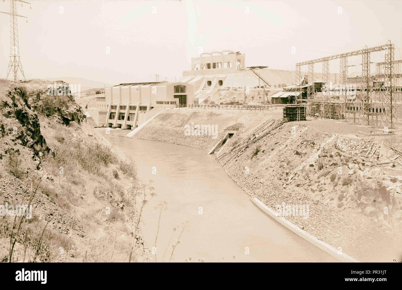 The Palestine Electric Corporation Power Plant, otherwise known as ...