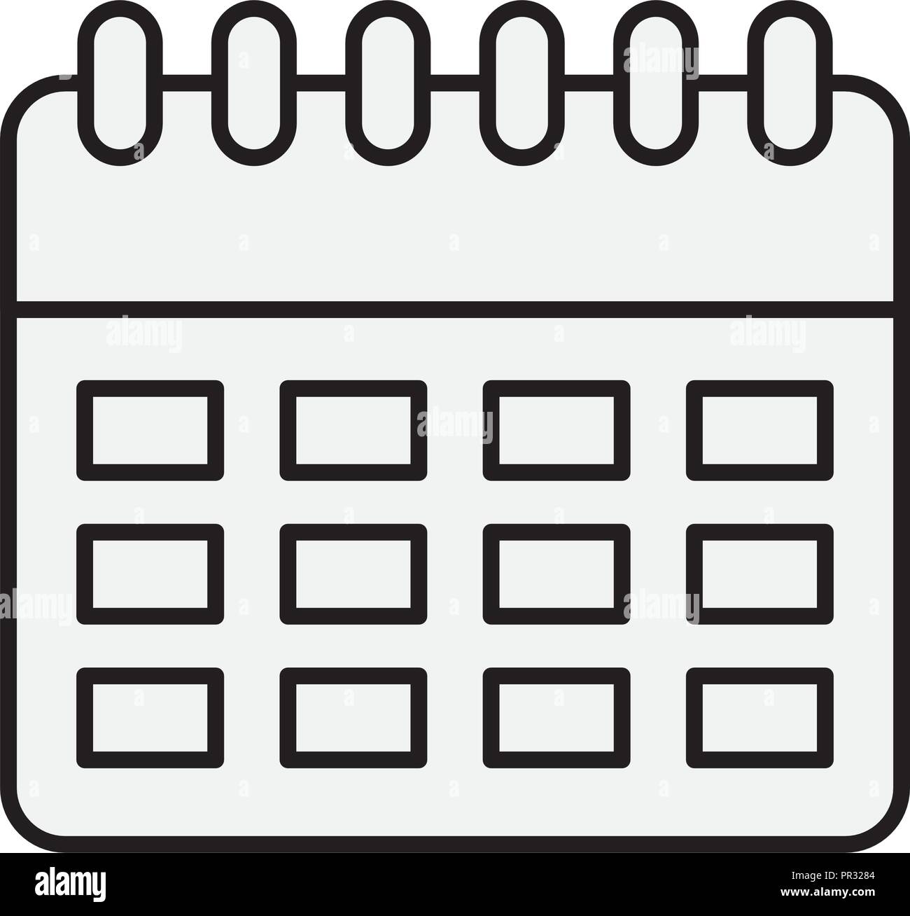 calendar plan reminder date icom Stock Vector Image & Art - Alamy